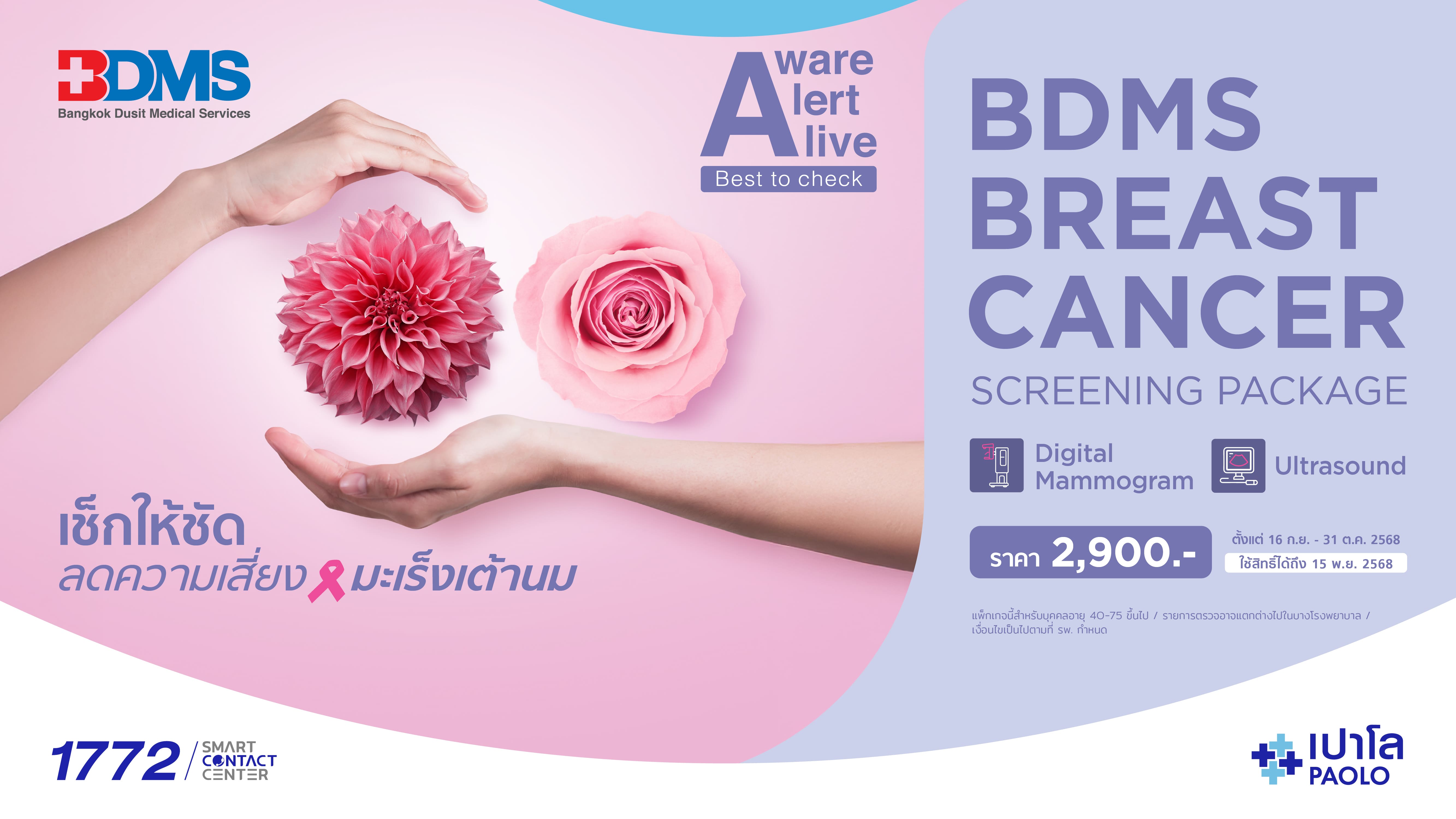 โปรแกรม BDMS Breast cancer